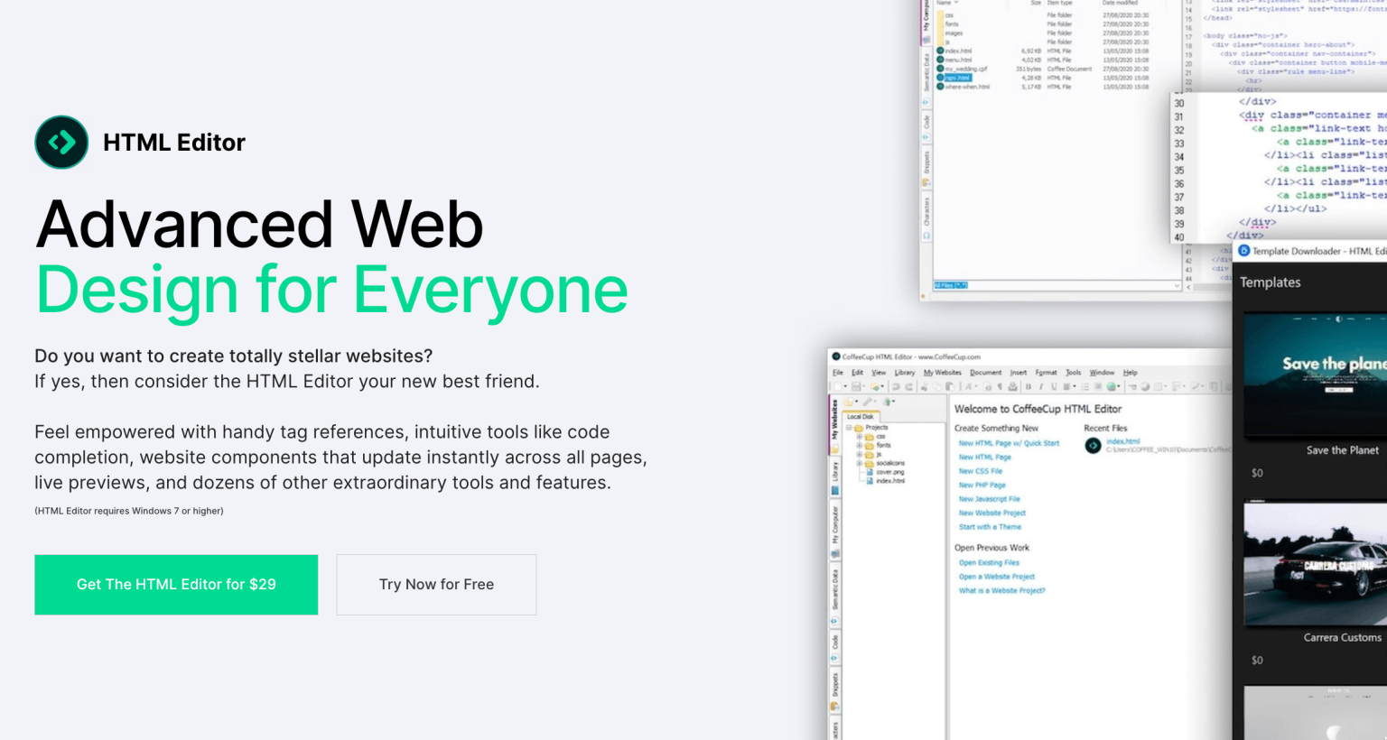 10 кращих безплатних HTML-редакторів | Блог хостера HOSTiQ.ua