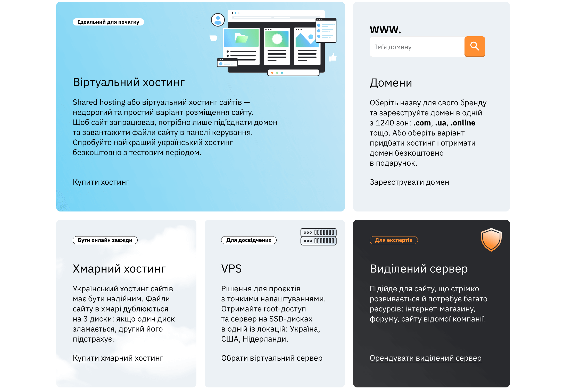 Главная страница ᐈ Как оформить главную страницу сайта | Блог HOSTiQ.ua
