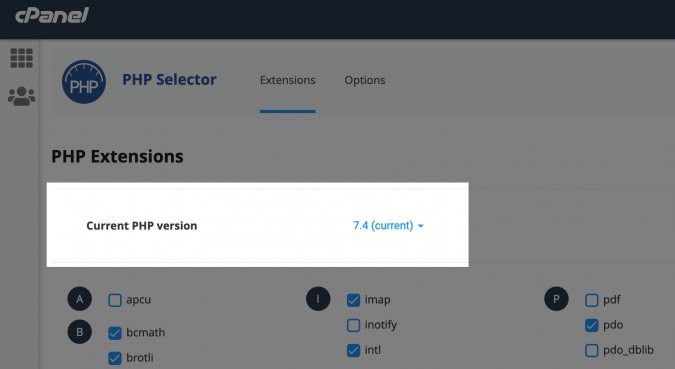 Як керувати PHP на хостингу - HOSTiQ Wiki