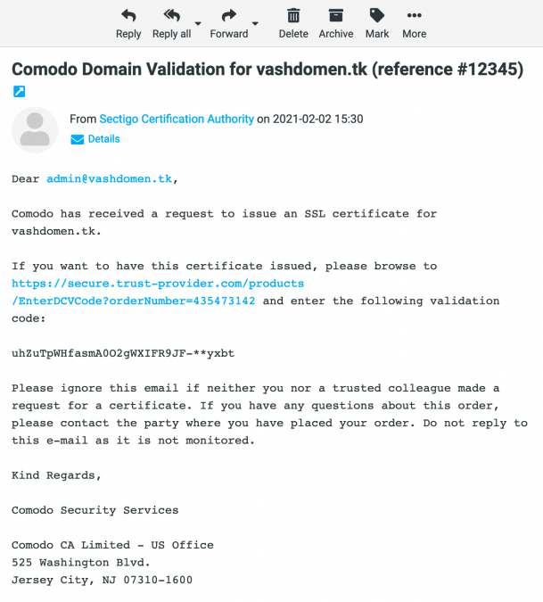 Активация SSL-сертификата с помощью панели управления | HOSTiQ.ua