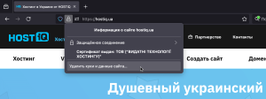 Как очистить куки во всех браузерах | HOSTiQ Wiki
