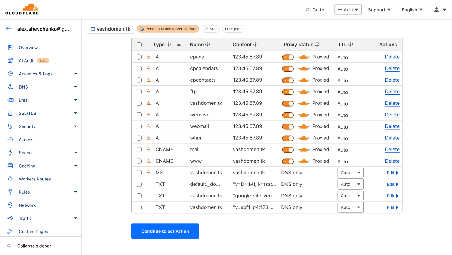 Cloudflare — что это и как настроить | HOSTiQ Wiki